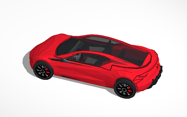 3D design TESLA - Tinkercad