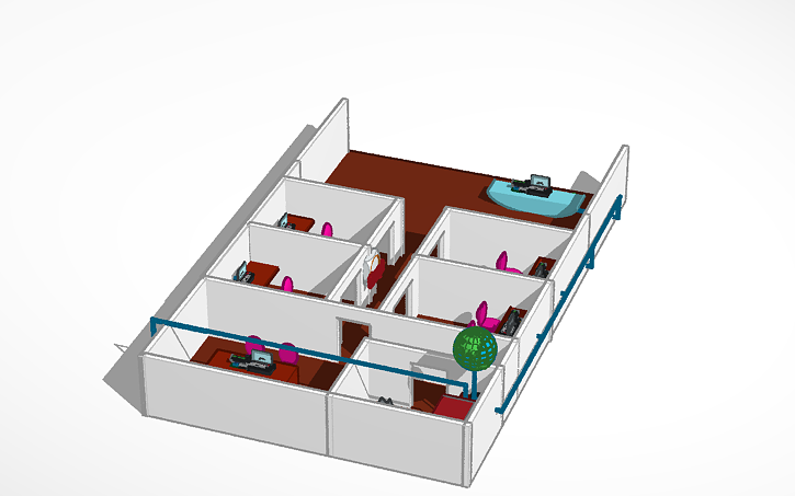 3D design Smart Moves office | Tinkercad