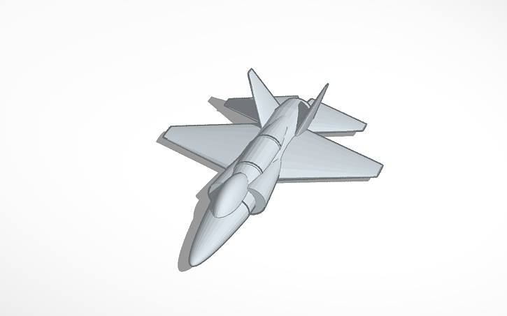 3D design F-35 Lightning II Hiller | Tinkercad