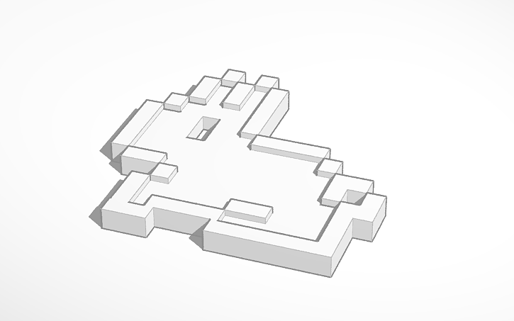 3D design Terraria - Bunny - Tinkercad