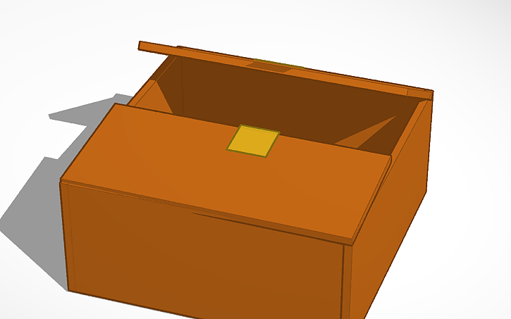 3D design box - Tinkercad