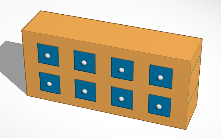 3D design Coin orderer - Tinkercad