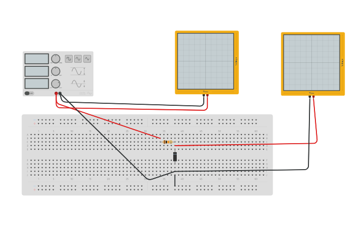 Circuit design Parallel Negative Clipper | Tinkercad