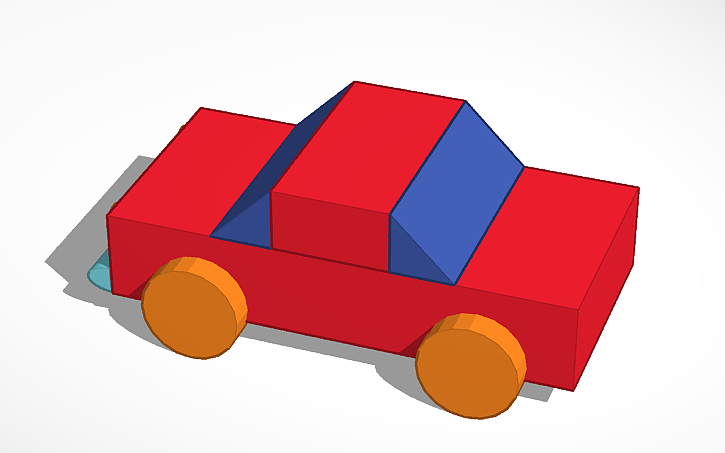 3D design Car - Tinkercad