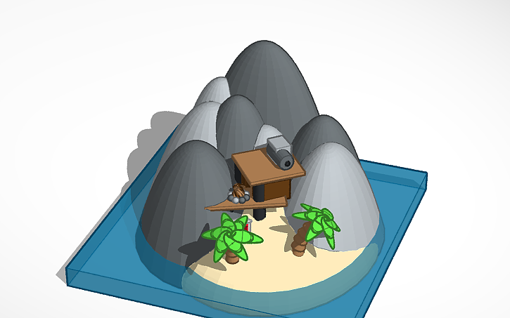 3d Design Island Challenge Tinkercad