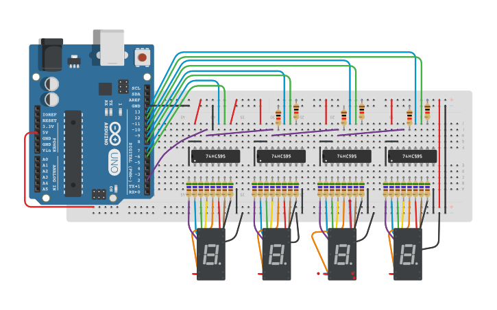 Circuit design test | Tinkercad