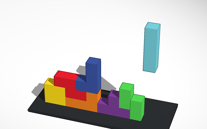 3D design The Tetrominos [TETRIS] | Tinkercad
