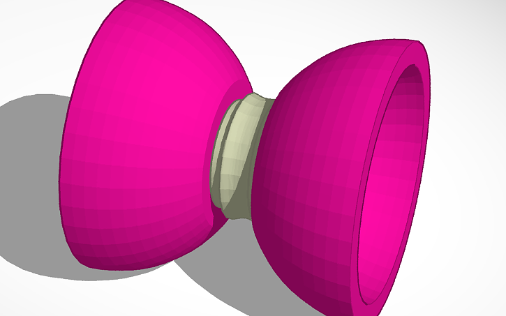 3D design yoyo - Tinkercad