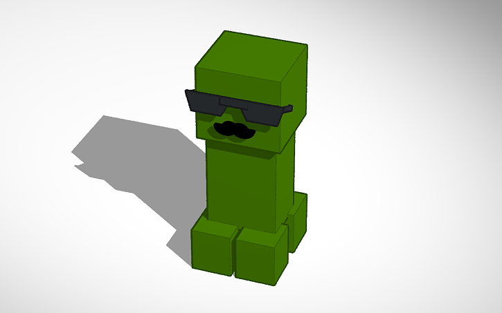 3D design крипер (: | Tinkercad