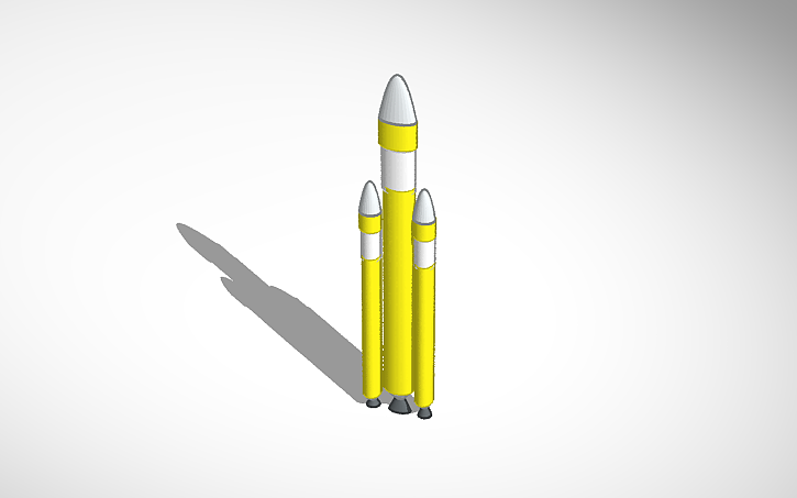 3D design Project 101 - Delta VI - Tinkercad