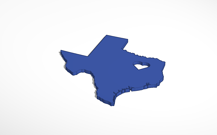3D design Texas - Tinkercad