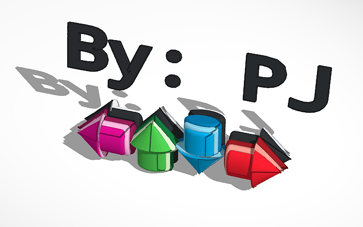 3D design 3d arrows fnf - Tinkercad