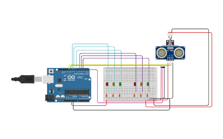 Circuit Design Copy Of Semáforo Arduíno Tinkercad 5488