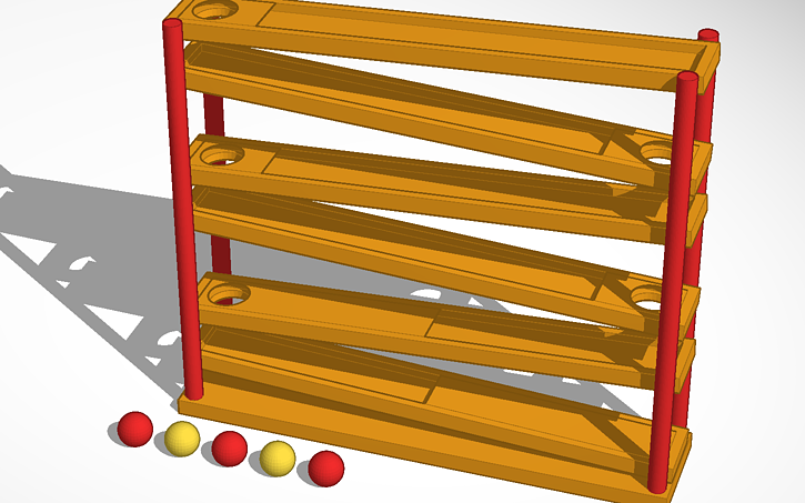 3D design Ball Slide - Tinkercad