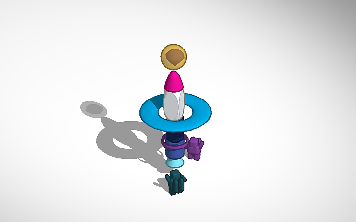 3d Design Class 101 Project The Sky Diamond Tinkercad