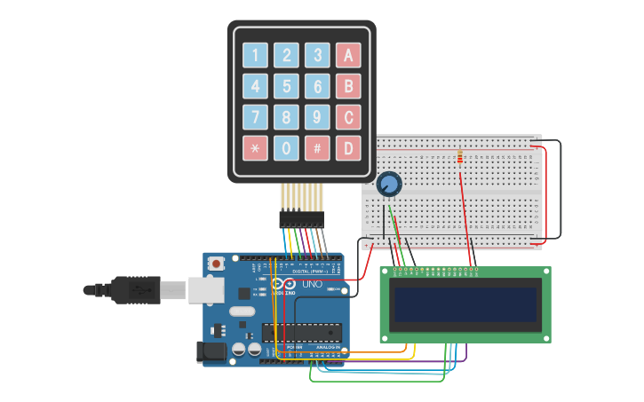 Circuit design mostrar texto | Tinkercad