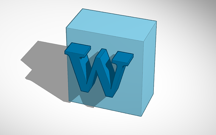 3D design MS Word | Tinkercad