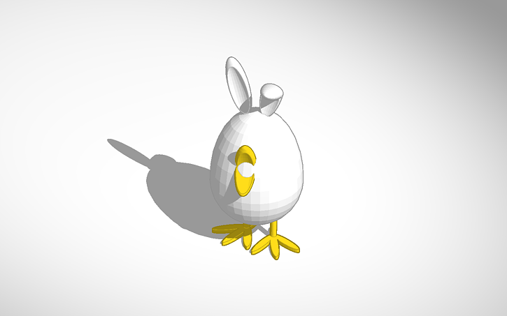 3D design easter egg | Tinkercad