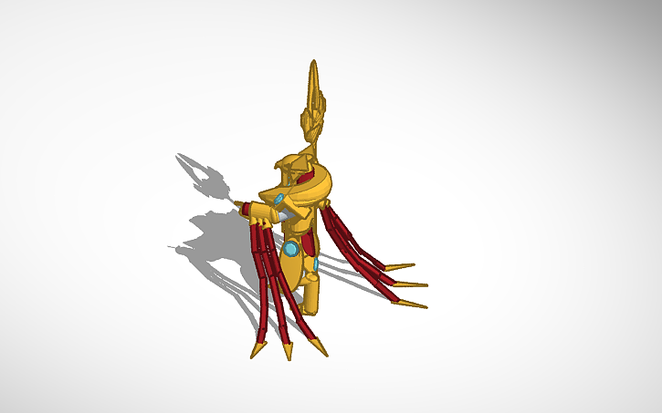 3D design Azir - Tinkercad
