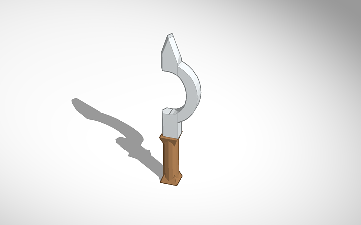 3D design lego khopesh #lego_arsenal | Tinkercad