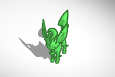 3D design Leafeon | Tinkercad