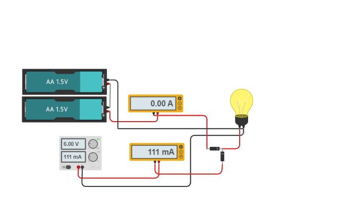 Circuit design SIMPLE UPS - Tinkercad