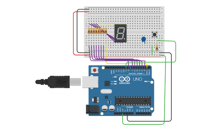 Circuit design Copy of Exercise 3-A - Tinkercad
