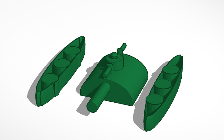 3D design Tank | Tinkercad