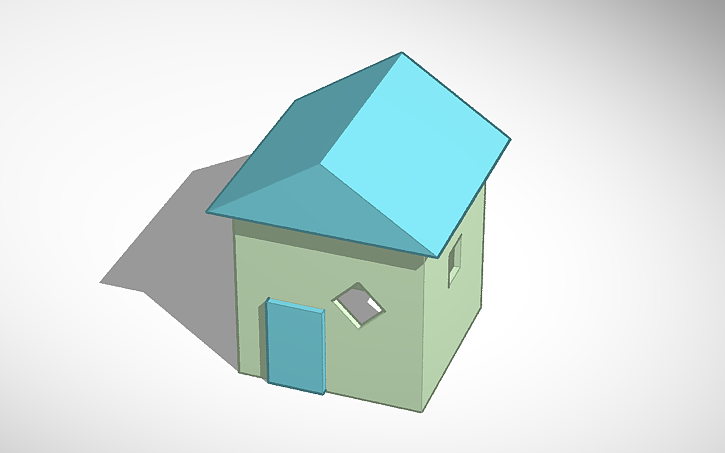 3D design #1 The Basics House - Tinkercad