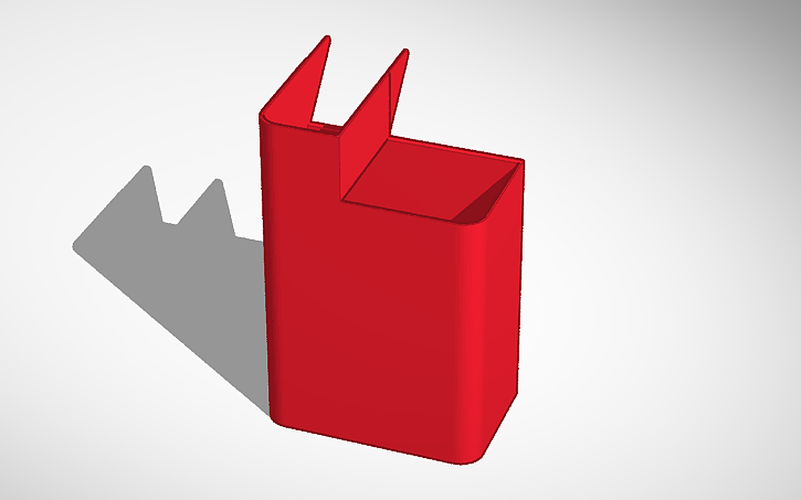 3D design Bucket for Bambu Printer Pooop Chute - Tinkercad