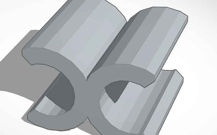 3D design clip - Tinkercad