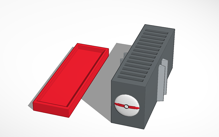 3D design SD card holder - Tinkercad