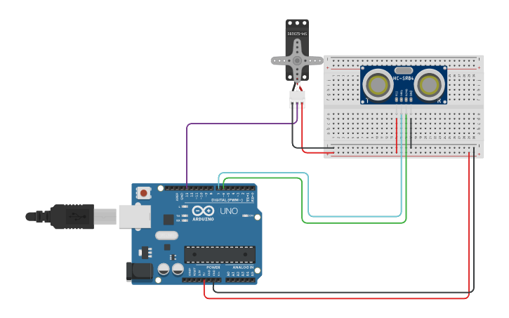 Circuit design ejercicio 1 - Tinkercad