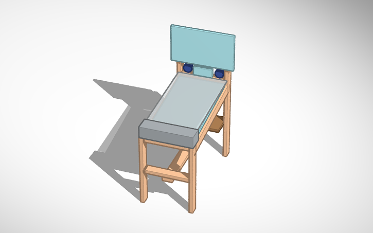 3D design Pinball Frame - Tinkercad