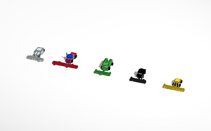 3D design mini transformers - Tinkercad