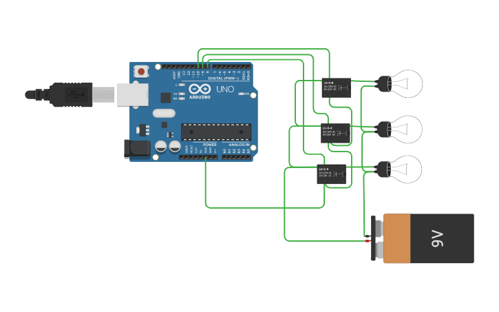 Circuit design Shiny Vihelmo | Tinkercad