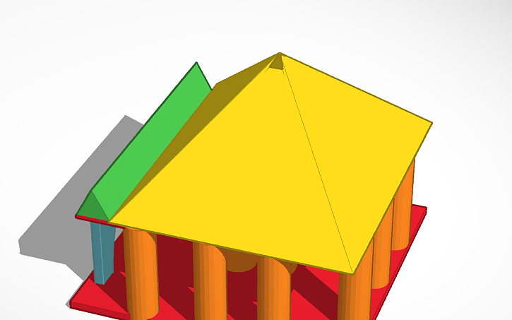 3D design # lsweek1 building - Tinkercad