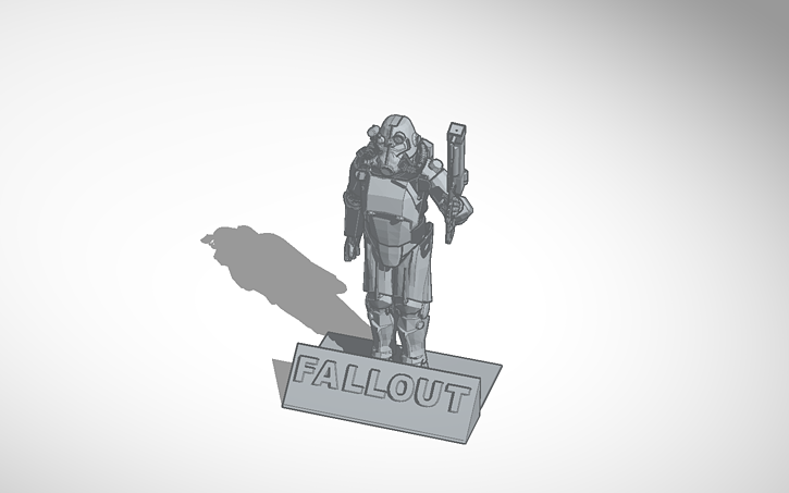 3D design Fallout 3 Brotherhood of Steel - Tinkercad