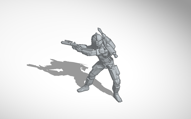 3D design Boba Fett | Tinkercad