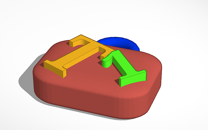 3D design T1 club official | Tinkercad
