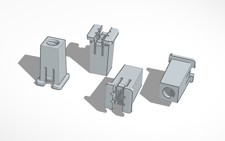 3D design Ford Focus MKII Front Wing Fixing | Tinkercad