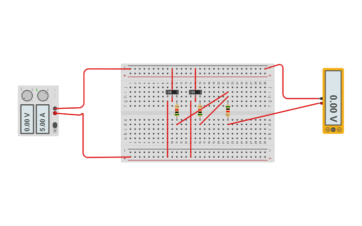 Circuit design mid sem | Tinkercad