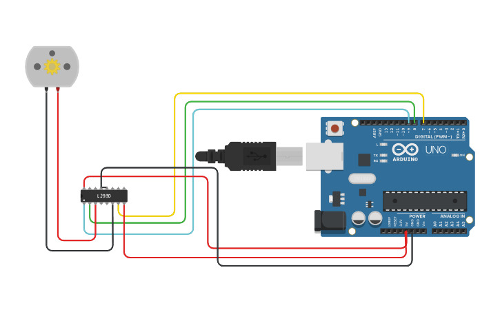Circuit Design Practica 4 C4 Tinkercad