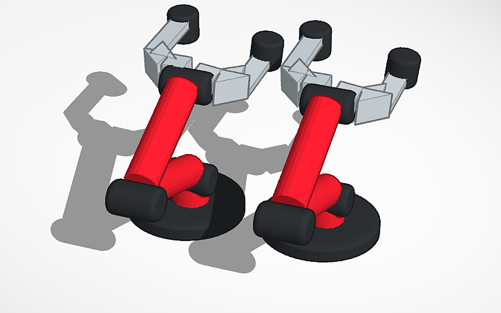 3d Design Robotic Arm Project Tinkercad