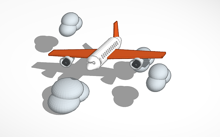 3D design Easy jet | Tinkercad
