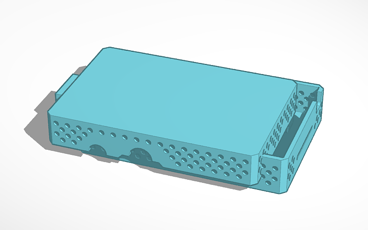 3d Design Copy Of Raspberry Pi Snapfit Case Tinkercad