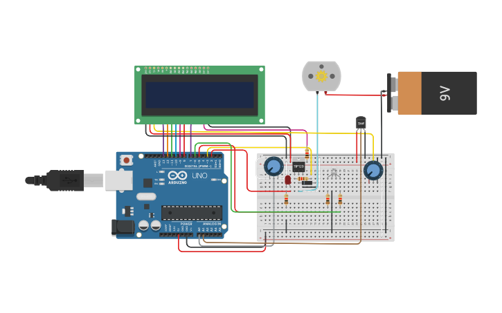 Circuit Design Projeto Arduino Tinkercad