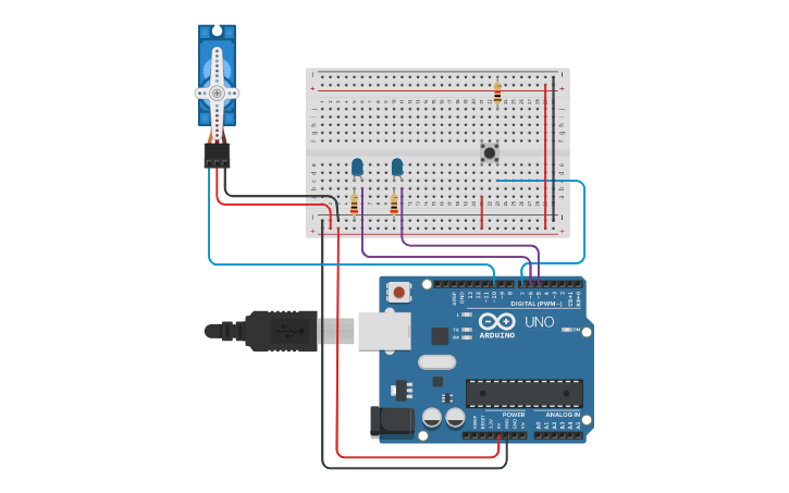 Circuit design Atividade 03 v2 | Tinkercad