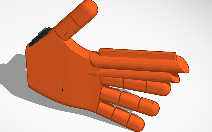 3D design poppy playtime chapter three gun hand - Tinkercad