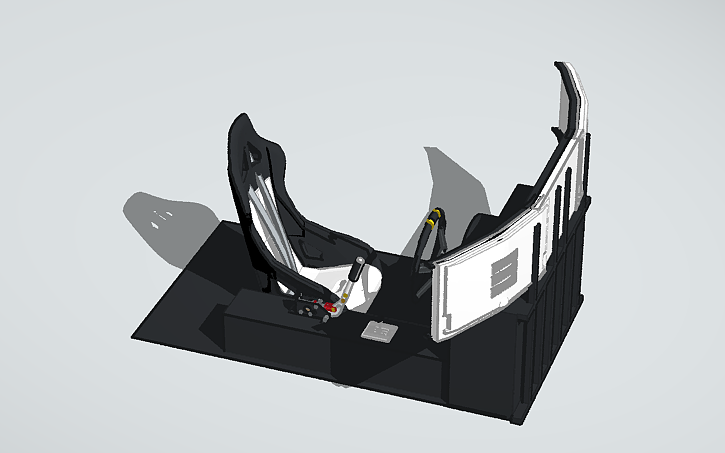 3D design Racing Sim - Tinkercad